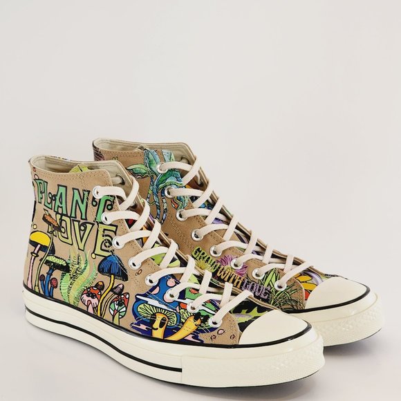 Converse | Shoes | Converse Chuck 7 Hi Plant Love Nomad Khaki Unisex ...